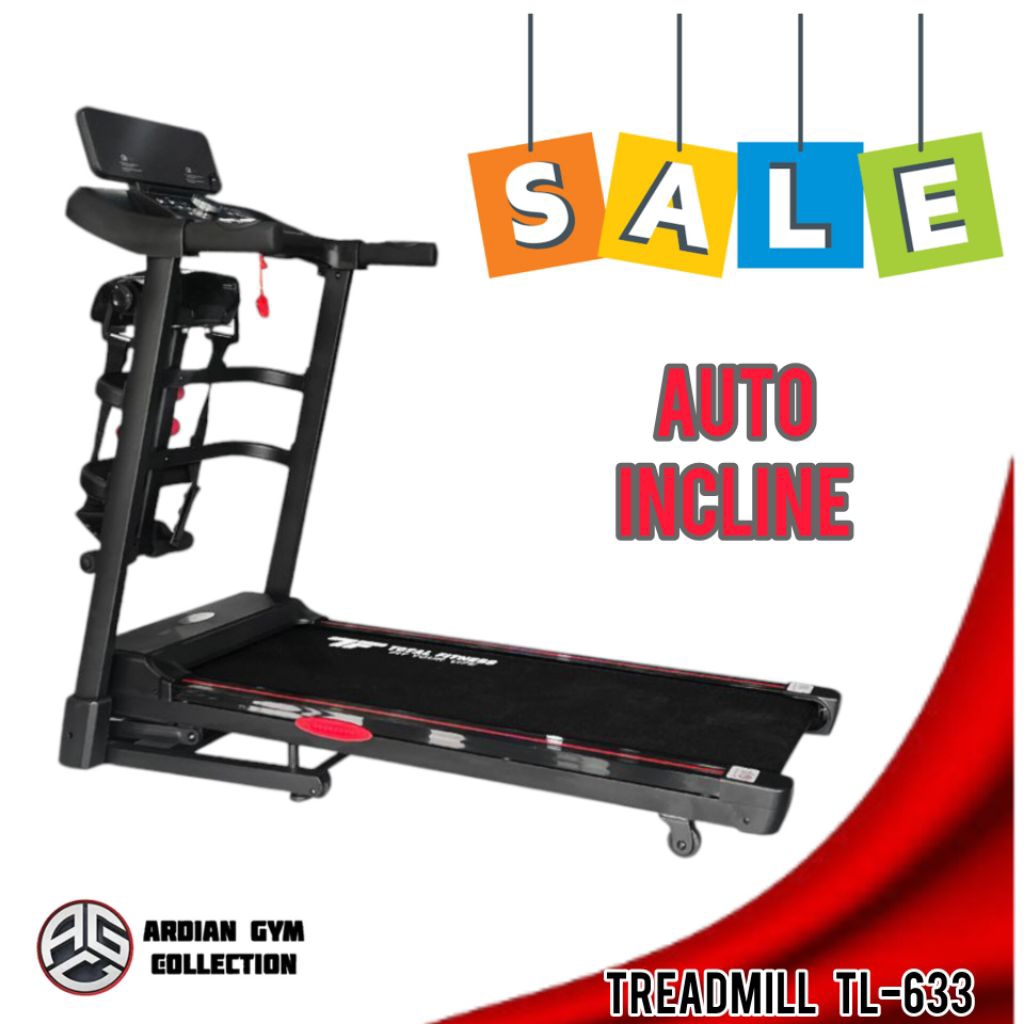 TREADMILL TL - 633 MULTIFUNGSI - Ardian Gym Collection